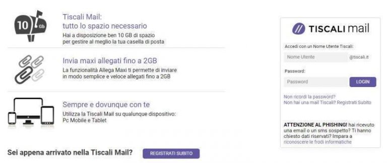 Tiscali mail configurazione: come configurare Imap e Pop - Pellicola ...